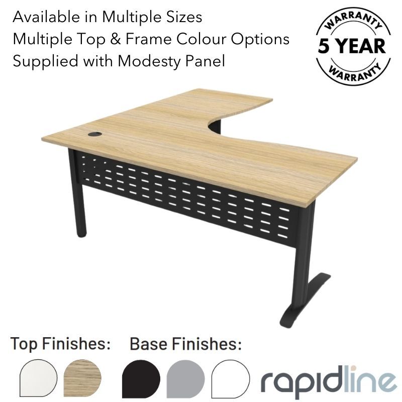 Deluxe Rapid Span Corner Workstation | Cavan Office Furniture