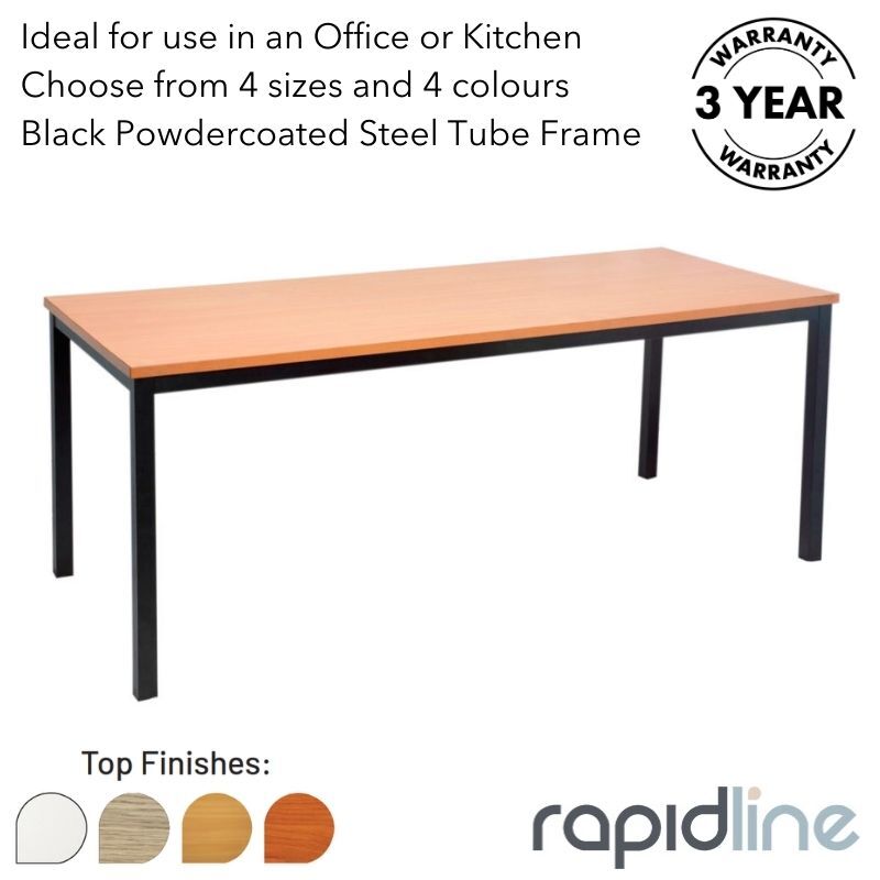 Steel Frame Table | Cavan Office Furniture and Fit Out