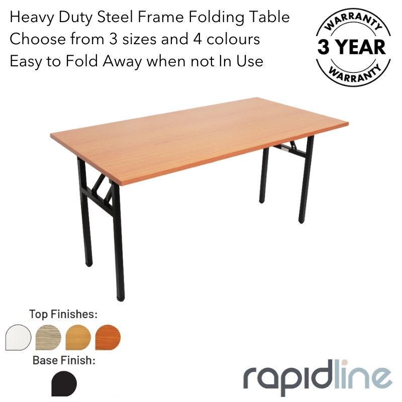 Steel Frame Folding Table | Cavan Office Furniture and Fit Out