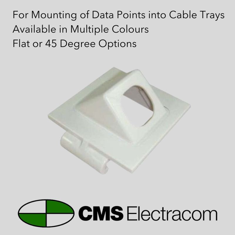Soft Wiring Data Cable Tray Clips | Cavan Office Furniture