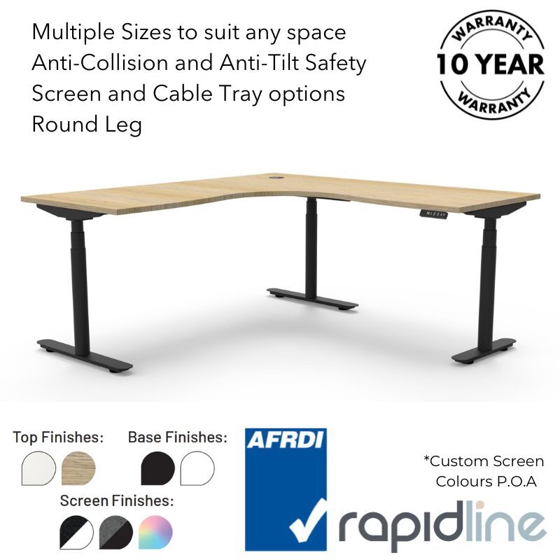 Halo+ Corner Workstation | Cavan Office Furniture and Fit Out