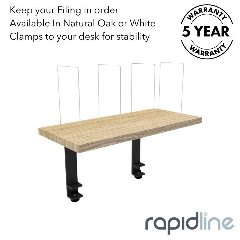 Rapid Infinity Clamp Mounted Shelf | Cavan Office Furniture