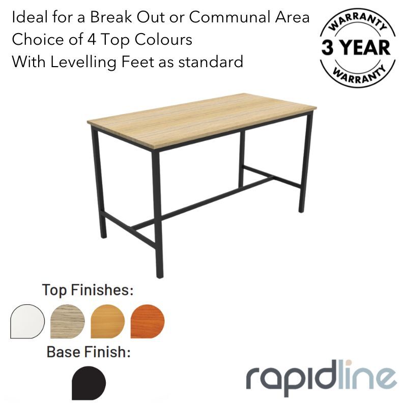 Rapidline High Bar Table | Cavan Office Furniture and Fit Out