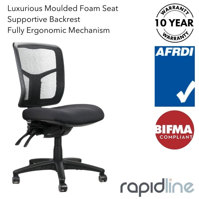 Mirae Medium Back Chair | Cavan Office Furniture and Fit Out
