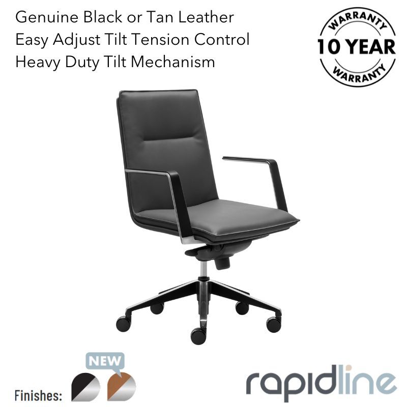 Mirage Medium Back Chair | Cavan Office Furniture and Fit Out