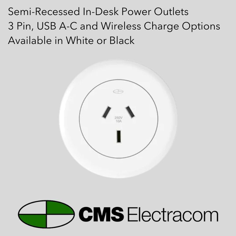 Echo Single In Desk Power Module | Cavan Office Furniture