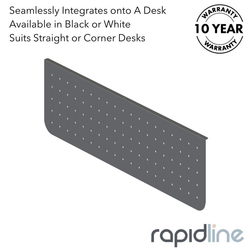 Arch Perforated Modesty Panel | Cavan Office Furniture