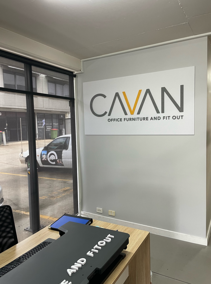Cavan Showroom Acoustic Signage | EOFY Sale | Cavan